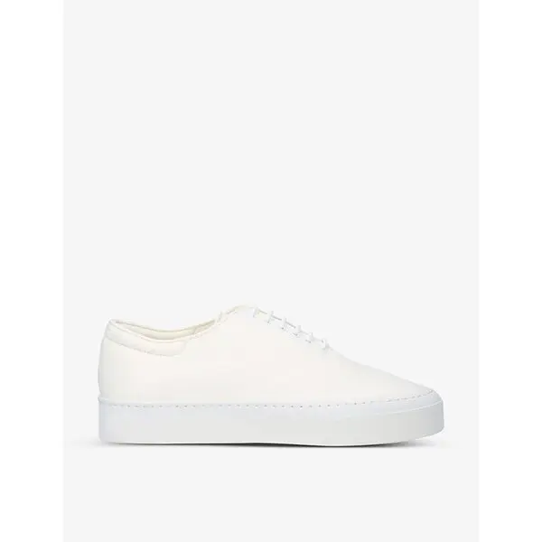 THE ROW Marie H Lace-up Leather Trainers