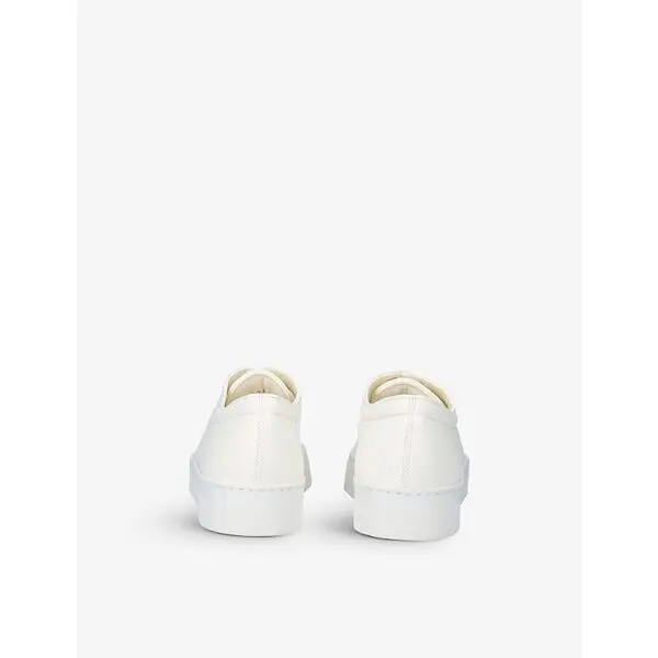 THE ROW Marie H Lace-up Leather Trainers