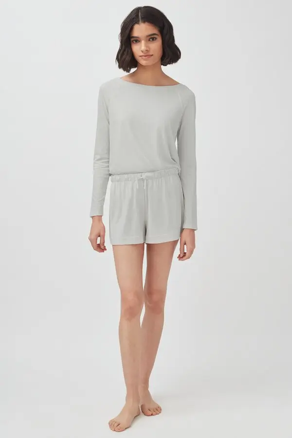 Cuyana Organic Pima Sleep Shorts