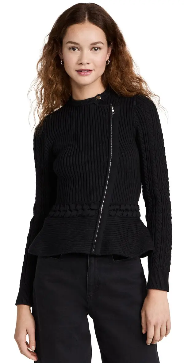 Simkhai Andi Cardigan - Black