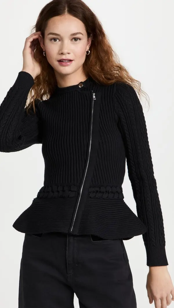 Simkhai Andi Cardigan - Black