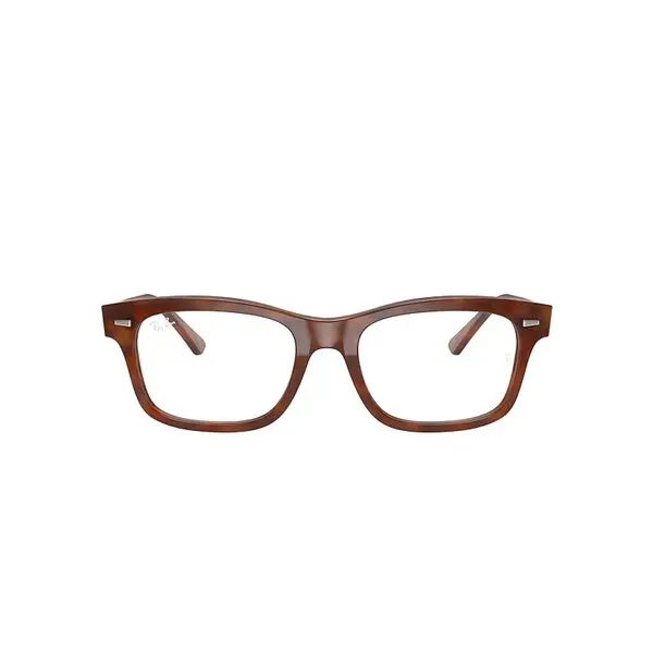 Ray-ban Burbank Optics Eyeglasses Frame Clear Lenses Polarized