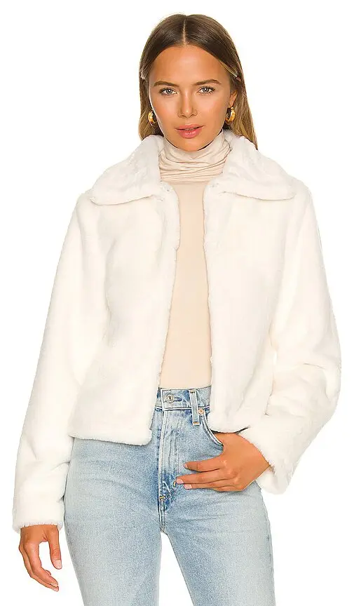 Superdown Tianna Faux Fur Jacket
