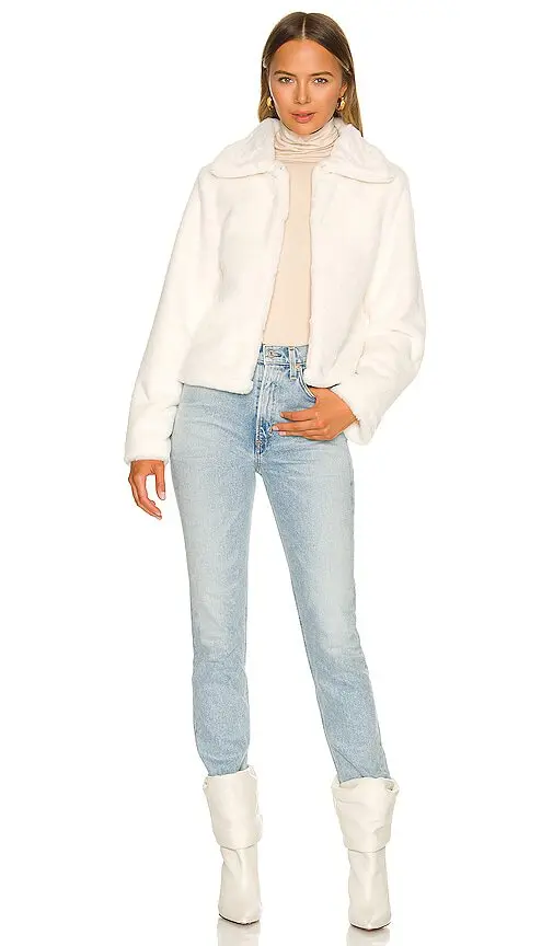Superdown Tianna Faux Fur Jacket