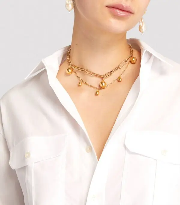 ALIGHIERI Plated Glow Of The Candle Necklace