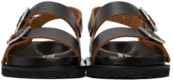Jil Sander Birkenstock Edition Milano Sandals - Black | Editorialist