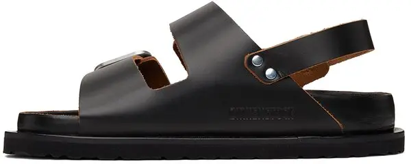 BIRKENSTOCK × JIL SANDER Milano ミラノ Jil Sander Birkenstock Edition Milano Sandals - Black | Editorialist