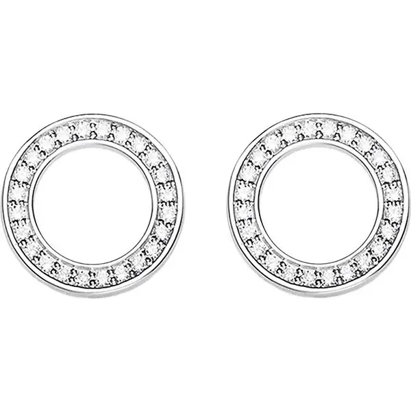 THOMAS SABO Circle Earrings - Silver