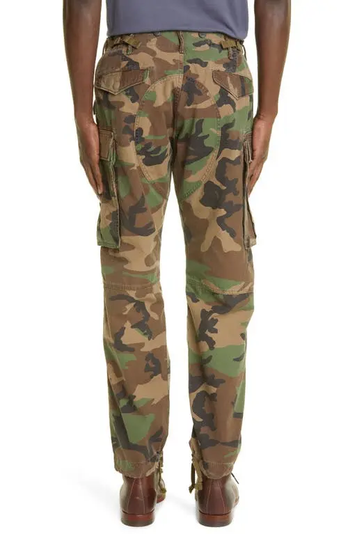Double Rl Rrl Camo Cotton Ripstop Cargo Pants