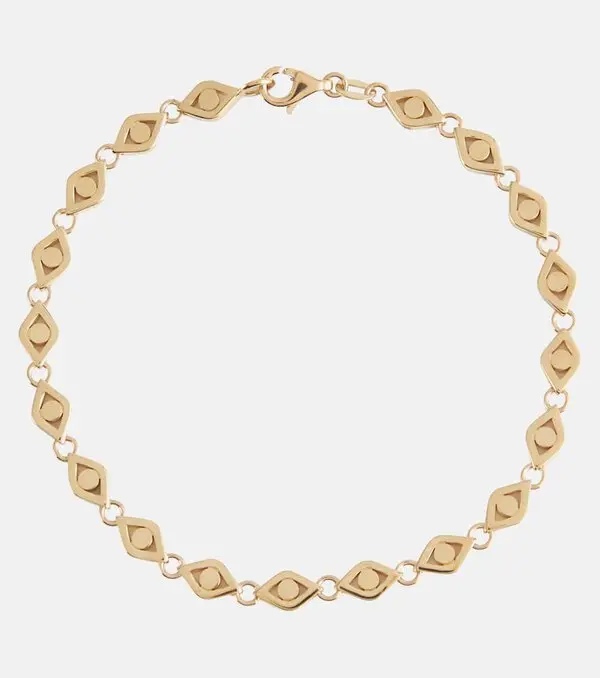 SYDNEY EVAN Evil Eye Bracelet - Gold