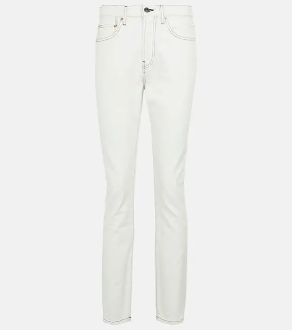 Wardrobe.NYC High-rise Jeans - White