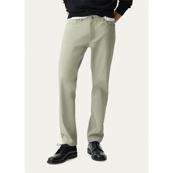 Theory Raffi Neoteric Twill Pants - Bark