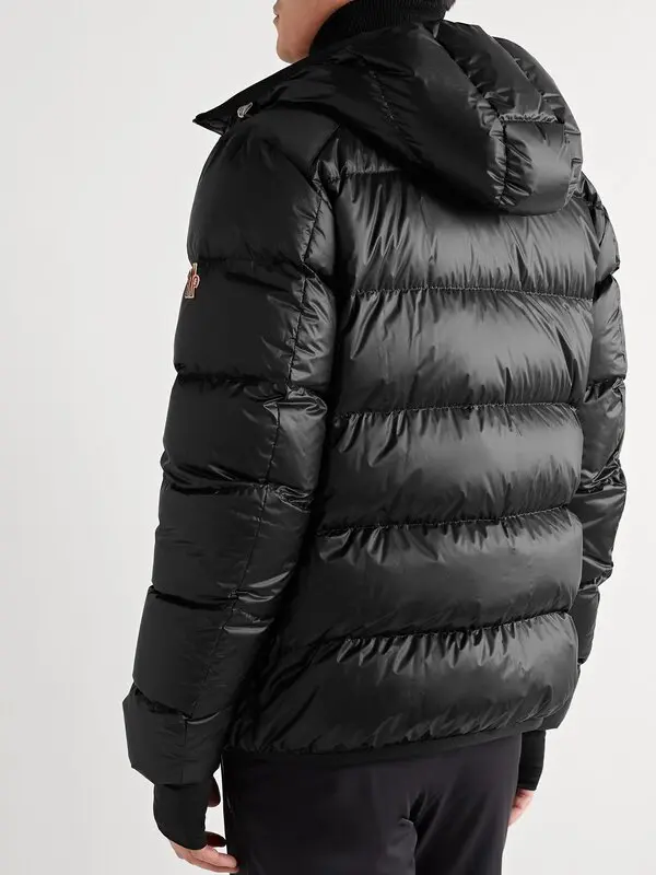 Moncler Hintertux Slim-fit Quilted Hooded Down Ski Jacket