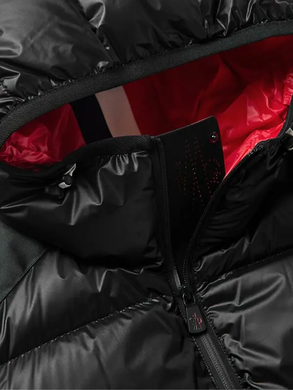 Moncler Hintertux Slim-fit Quilted Hooded Down Ski Jacket
