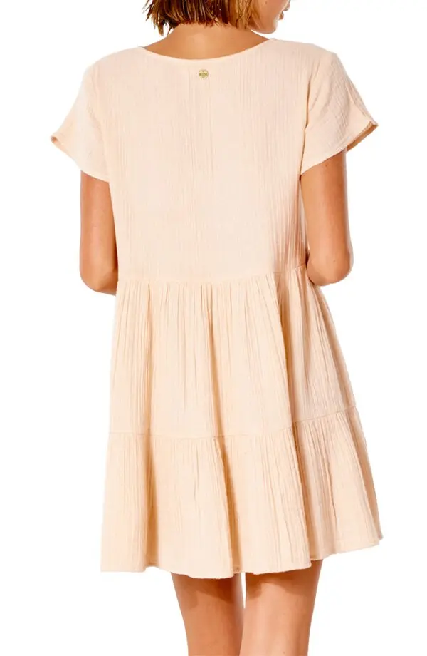 Rip Curl Crinkled Mini Dress