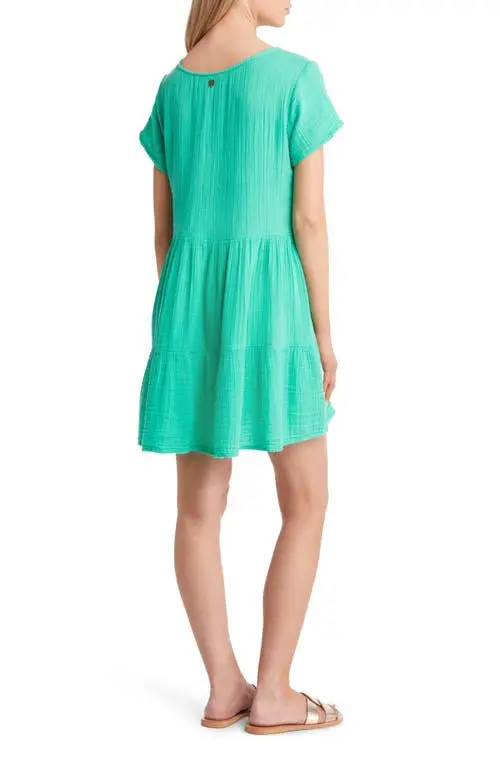 Rip Curl Crinkled Mini Dress