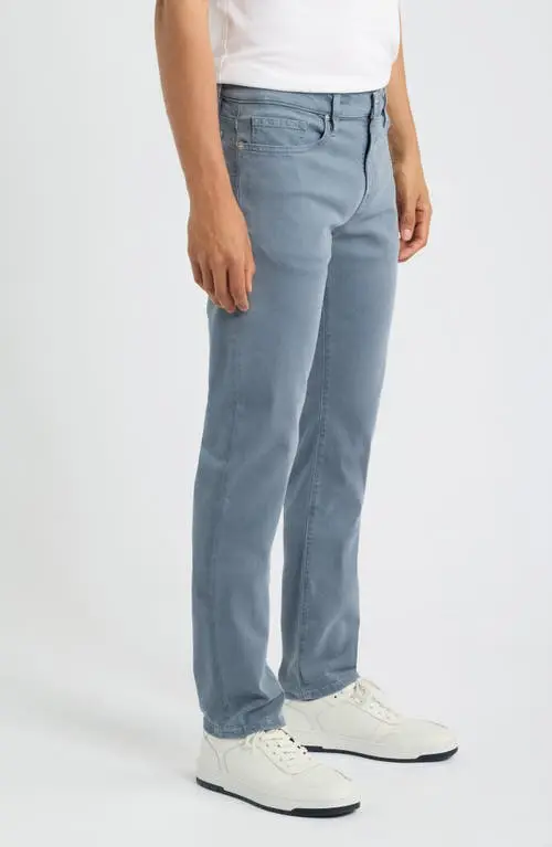FRAME L'homme Slim Fit Five-pocket Twill Pants - Soft Blue