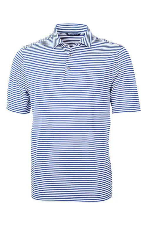 Cutter & Buck Virtue Piqué Stripe Recycled Blend Polo - Chelan