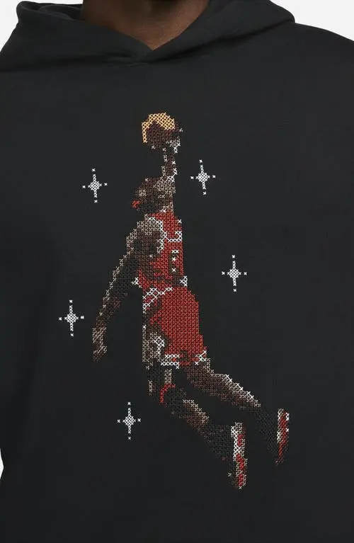 JORDAN Essential Fleece Graphic Hoodie