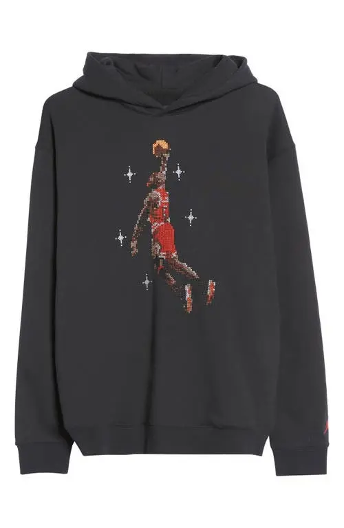 JORDAN Essential Fleece Graphic Hoodie