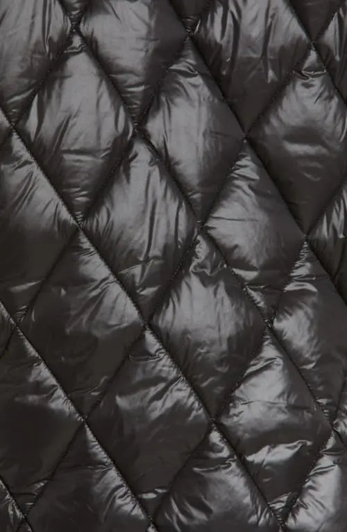 Via Spiga V-neck Quilted Water Resistant Jacket