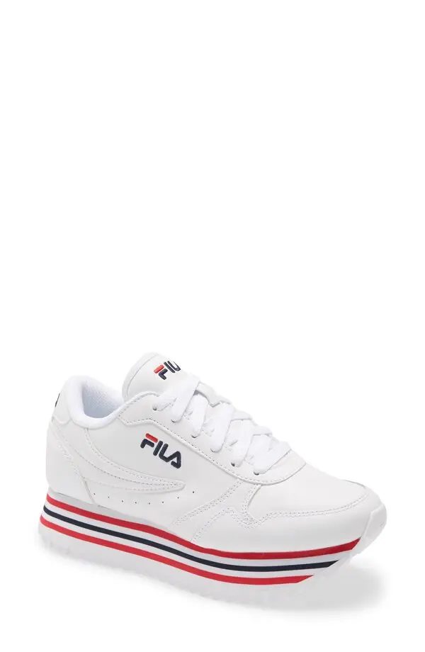 FILA Orbit Stripe Platform Sneaker