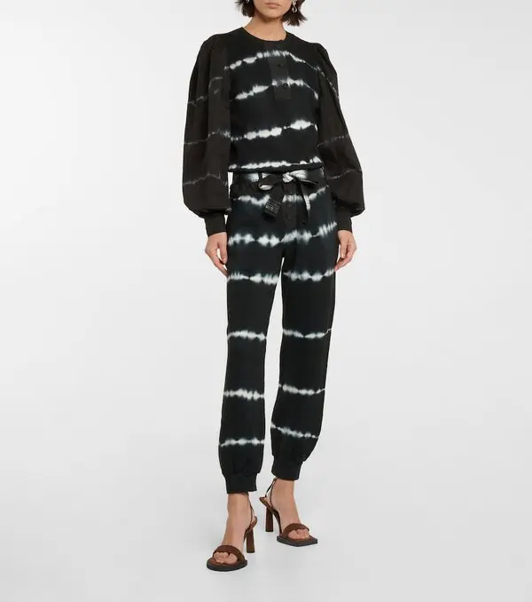 Ulla Johnson Payton Tie-dye Sweatpants
