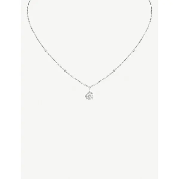Messika Joy Coeur Diamond Necklace - White Gold