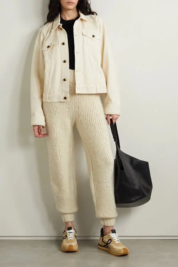 Khaite Josephine Cashmere Track Pants
