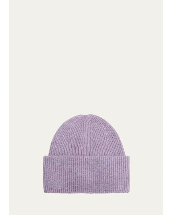 LISA YANG Stockholm Cashmere Beanie - Ltpurp