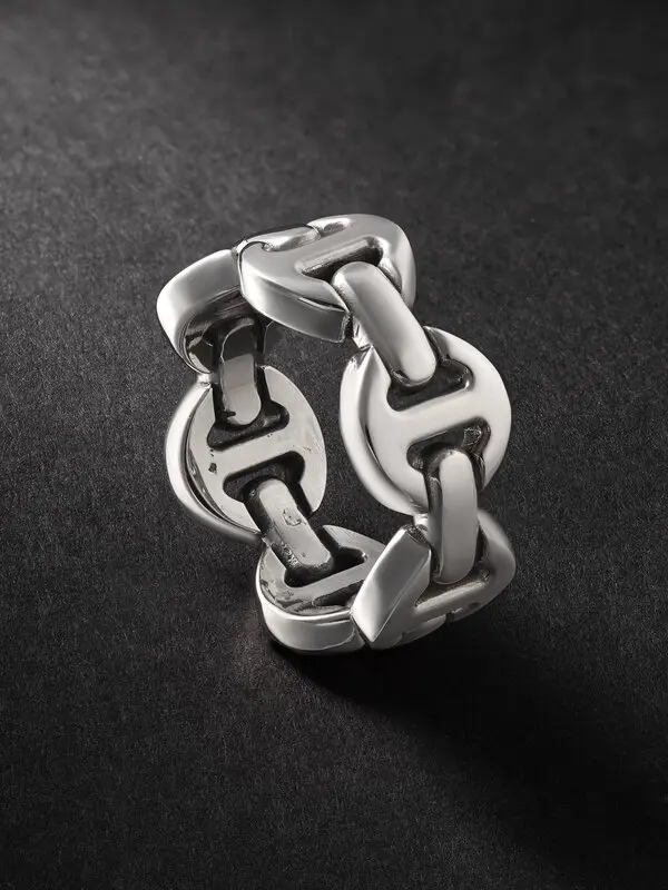 Hoorsenbuhs Tri-link Sterling Ring