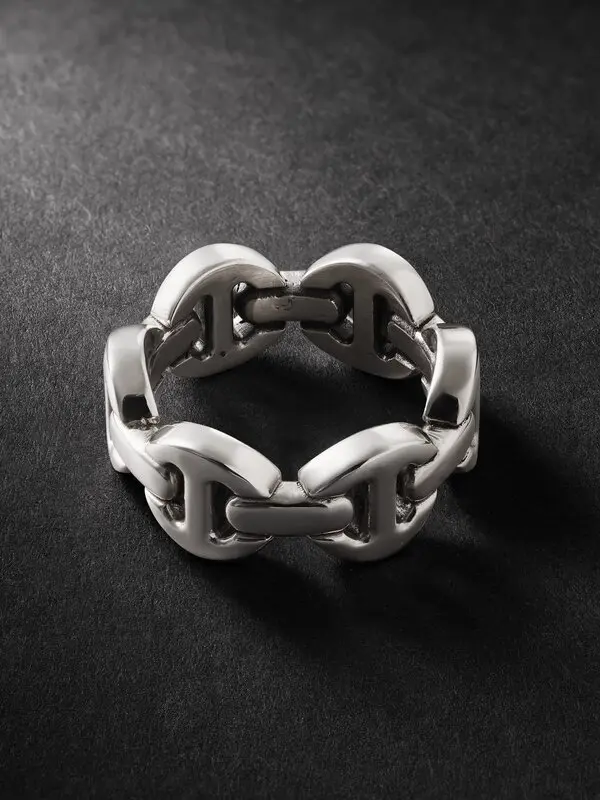 Hoorsenbuhs Tri-link Sterling Ring
