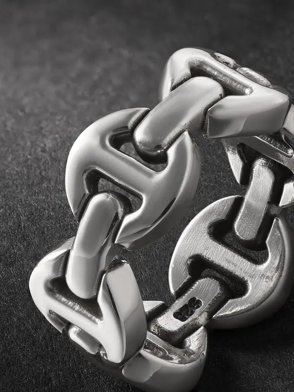 Hoorsenbuhs Tri-link Sterling Ring