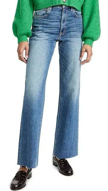SLVRLAKE Grace Wide Leg Jeans - Laurel Canyon