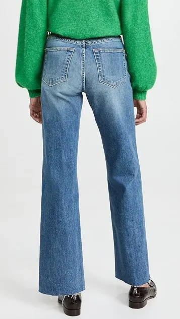 SLVRLAKE Grace Wide Leg Jeans - Laurel Canyon