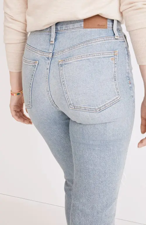 Madewell The Perfect High Waist Ripped Jeans