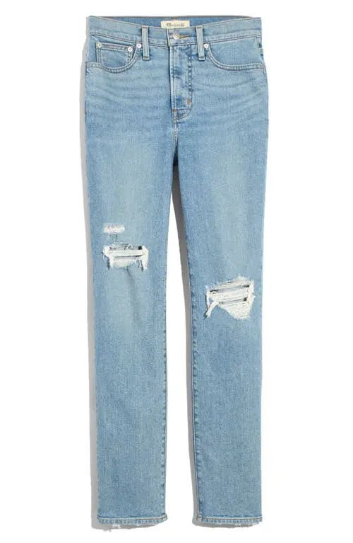 Madewell The Perfect High Waist Ripped Jeans