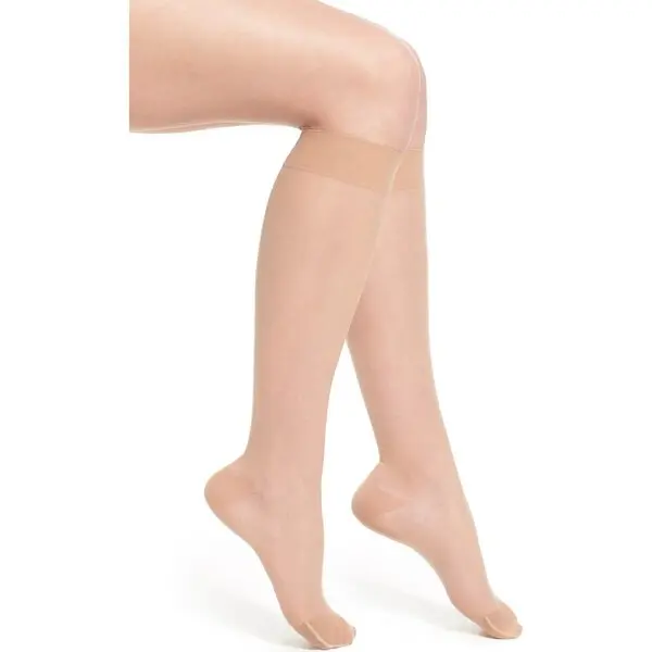 ITEM M6 Sheer Compression Knee High Socks - Savanna