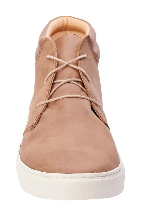 Nisolo Everyday Mid Top Sneaker - Tobacco | Editorialist display picture 1
