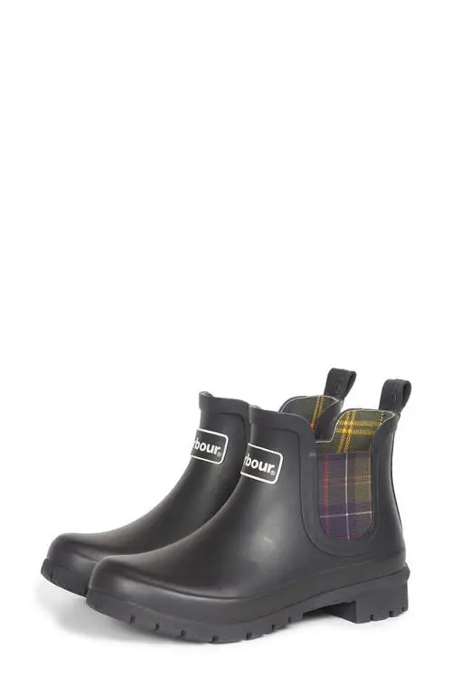 Barbour Kingham Chelsea Rain Boot - Black