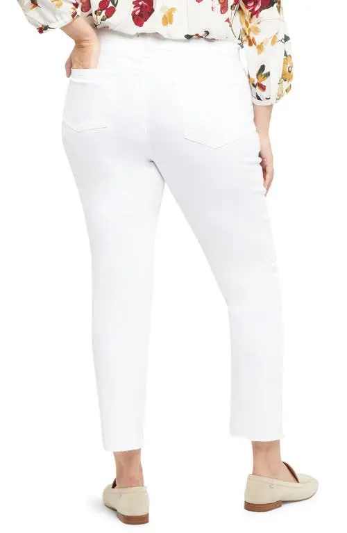 NYDJ Sheri Raw Hem Ankle Slim Jeans