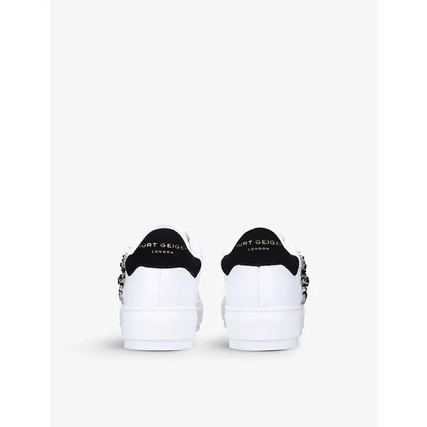 Kurt Geiger Laney Platform Leather Low-top Trainers