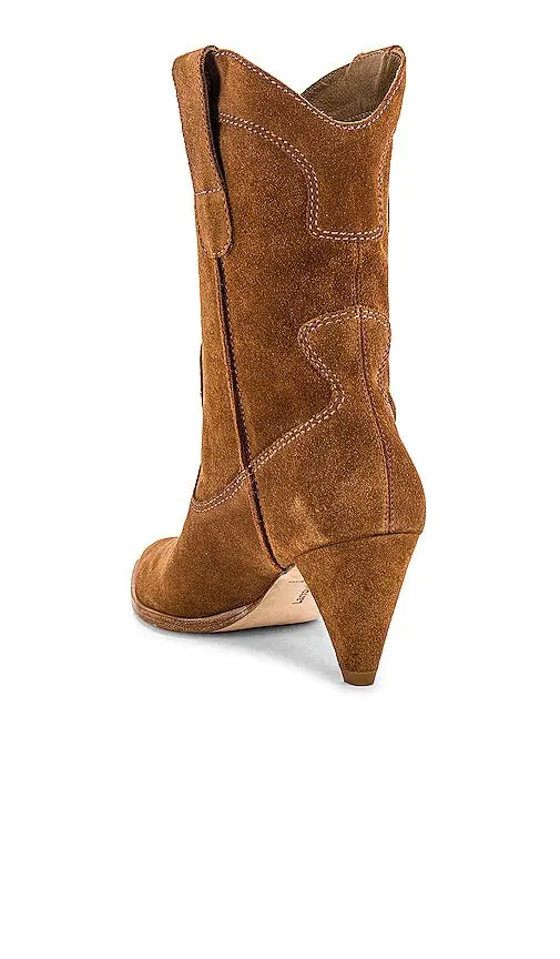 Larroude Thelma Bootie In Brown