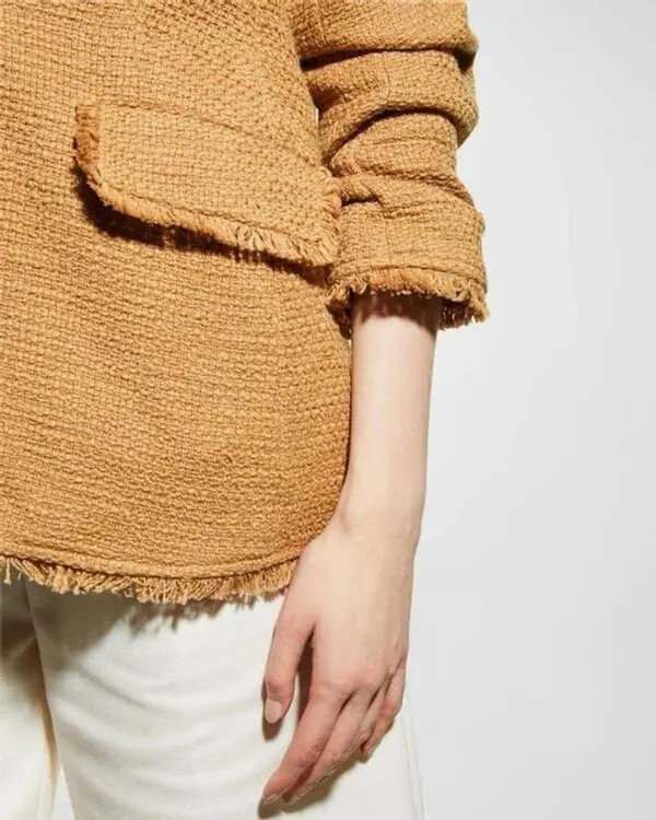 Cinq À Sept Khloe Boucle Blazer - Sahara