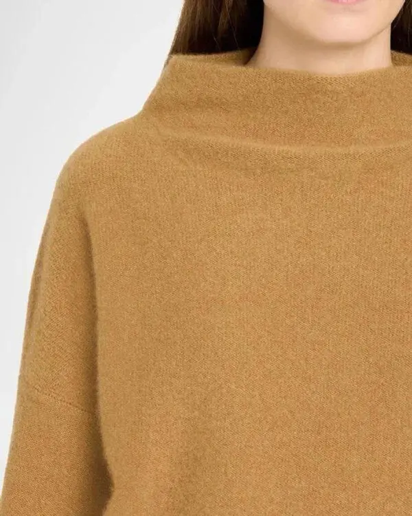 Vince Boiled Cashmere Turtleneck Pullover - Carmello