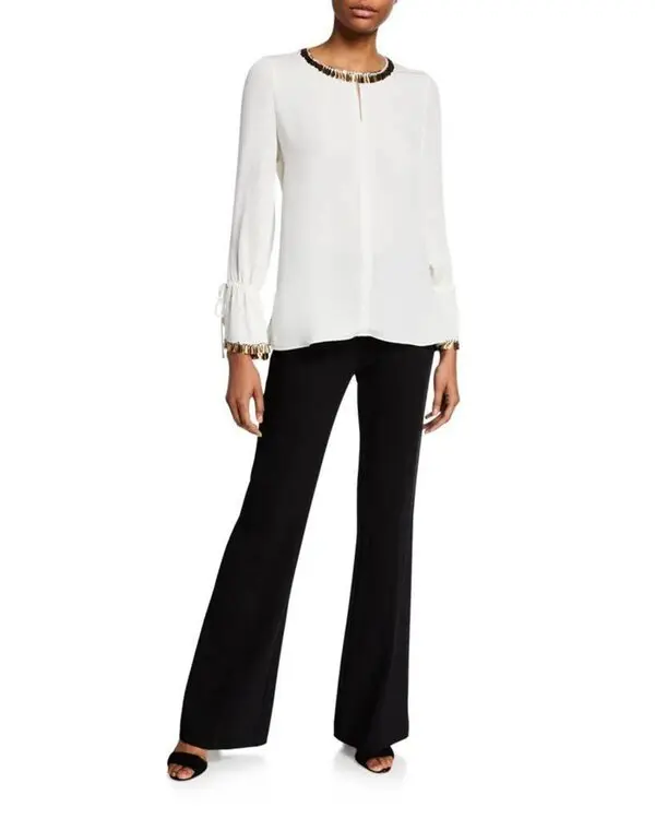 Kobi Halperin Meghan Ponte Pants - Gray