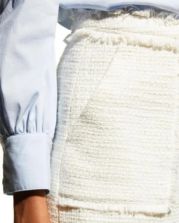 Cinq À Sept Allen Boucle Short - Gardenia
