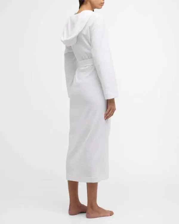 Hanro Hooded Plush Long Robe