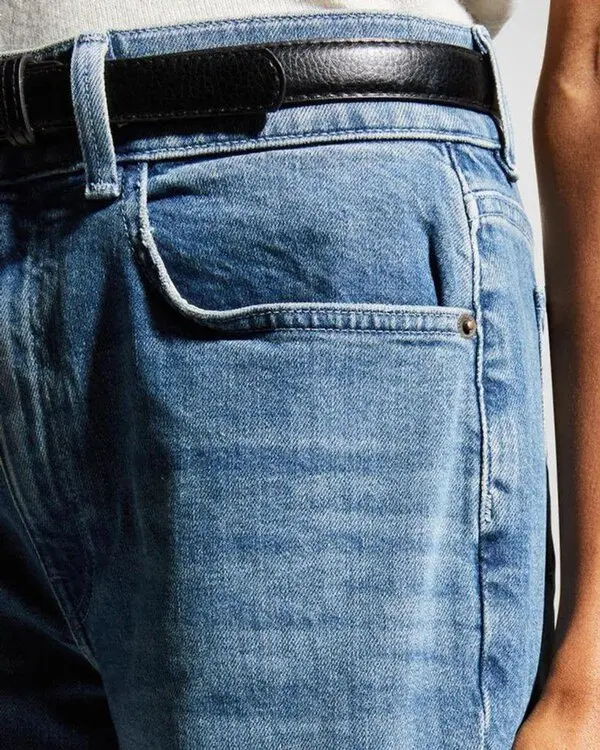 Lafayette 148 New York Reeve High-rise Ankle Jeans - Faded Skyline