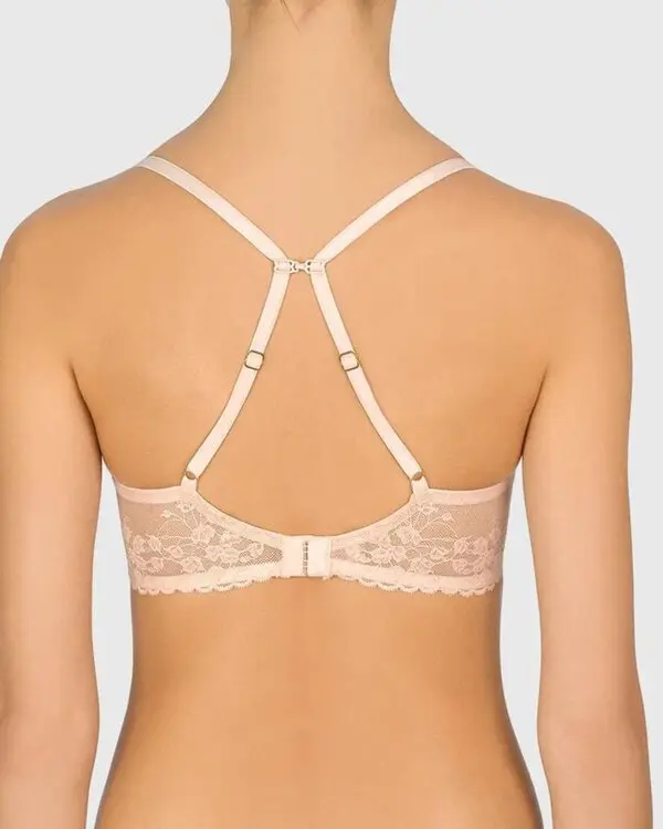 Natori Cherry Blossom Convertible Underwire Bra - Cameo Rose